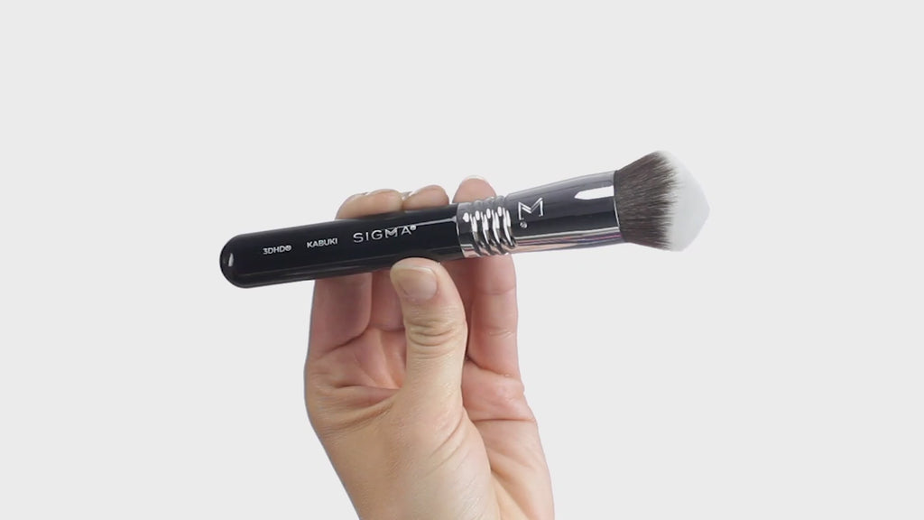 3DHD® Kabuki Brush - Black/Chrome – Sigma Beauty